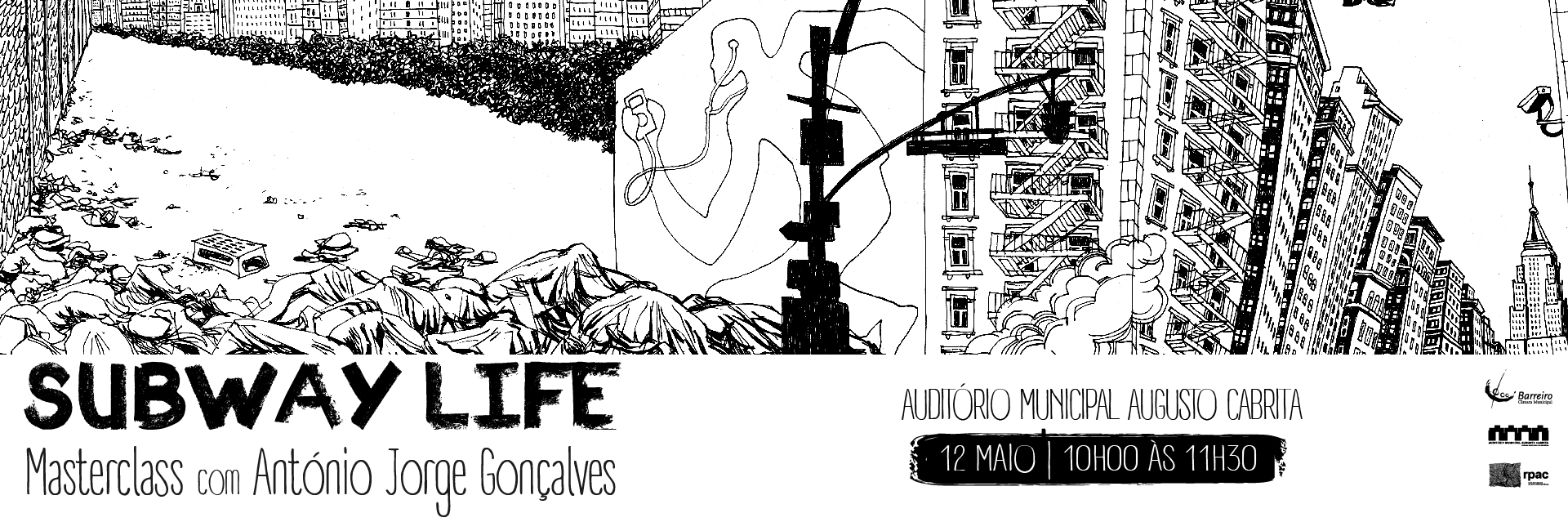Masterclass “Subway Life” com António Jorge Gonçalves - Portal ...