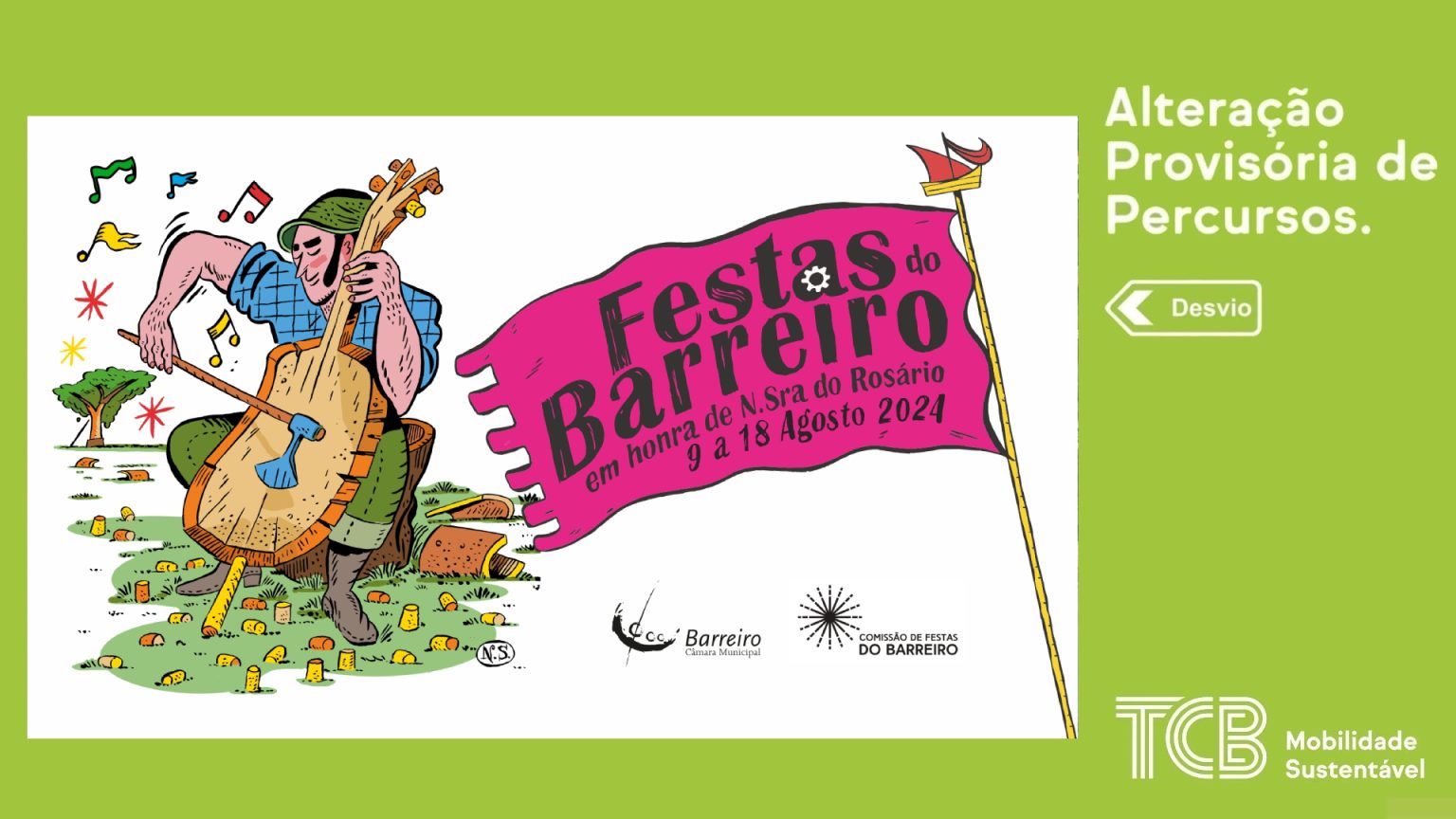 TCB | Festas do Barreiro | NOVA INFO | Abertura da Rotunda da Praça da ...