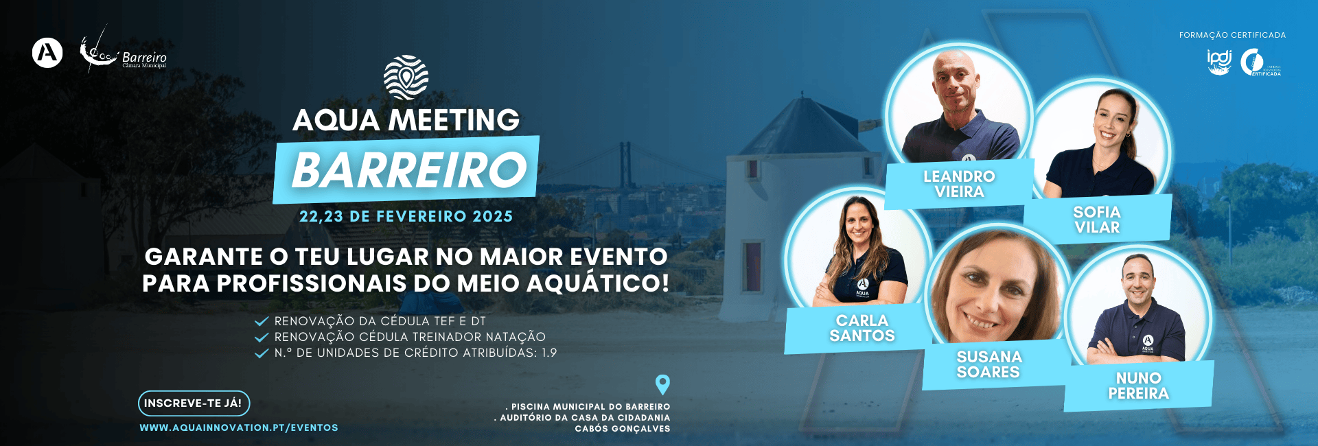 Aqua Meeting Barreiro | Convenção de atividades aquáticas - Portal ...