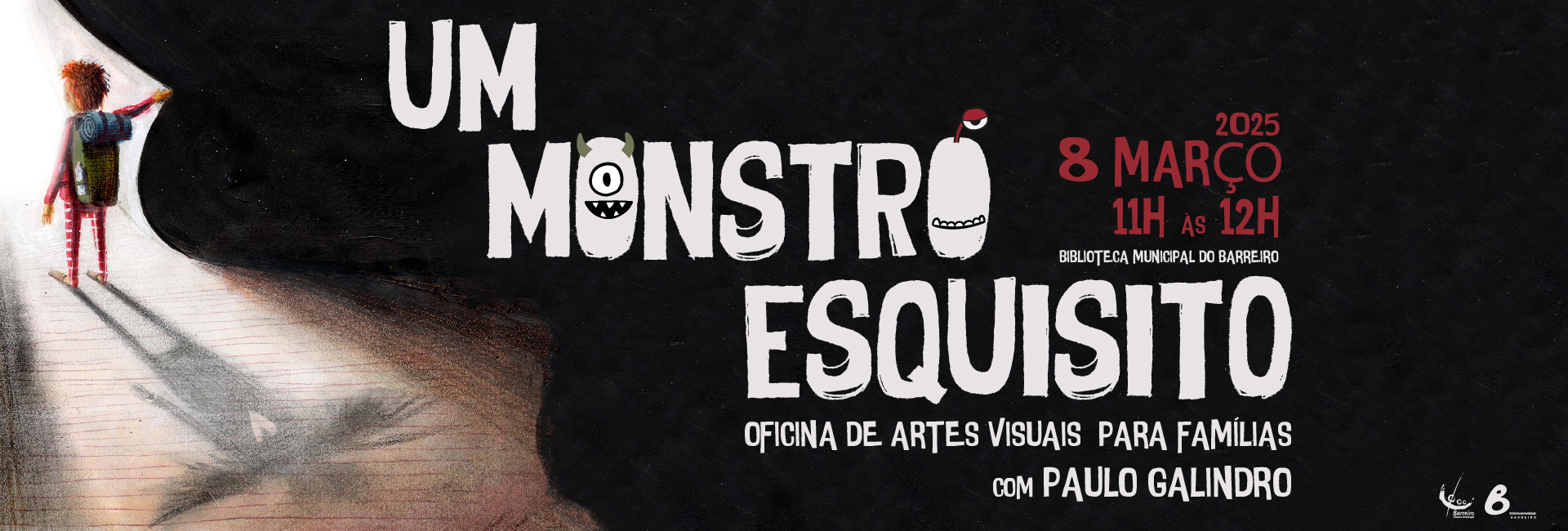 “Um monstro esquisito” – Oficina de artes visuais para famílias com ...