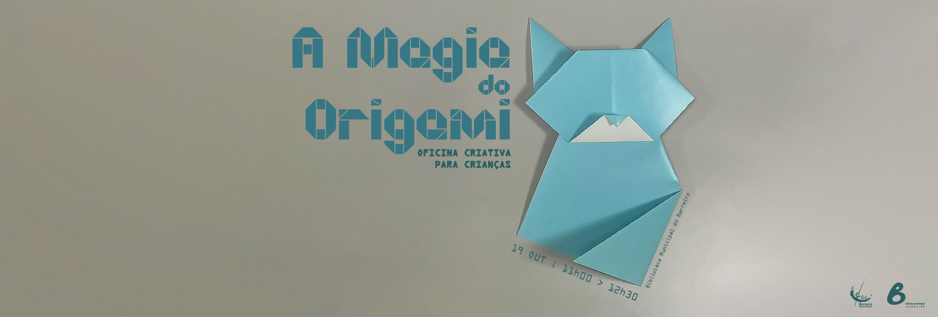 A Magia do Origami | Oficina criativa para crianças - Portal Institucional