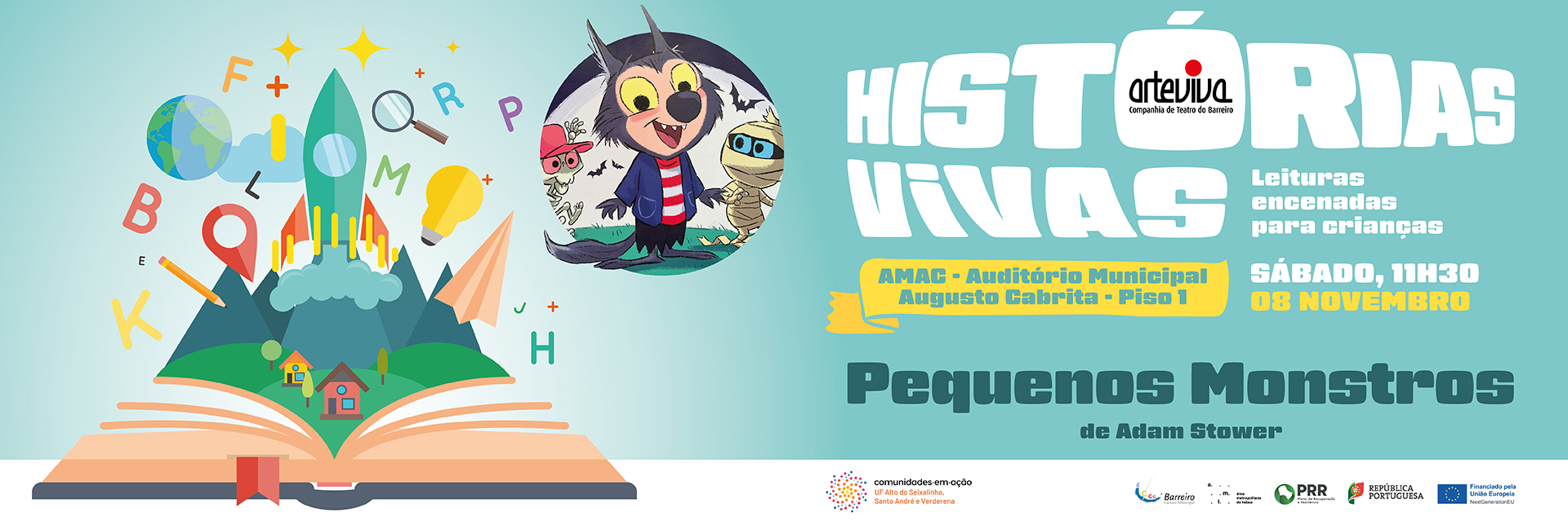Histórias Vivas | “Pequenos Monstros” - Portal Institucional