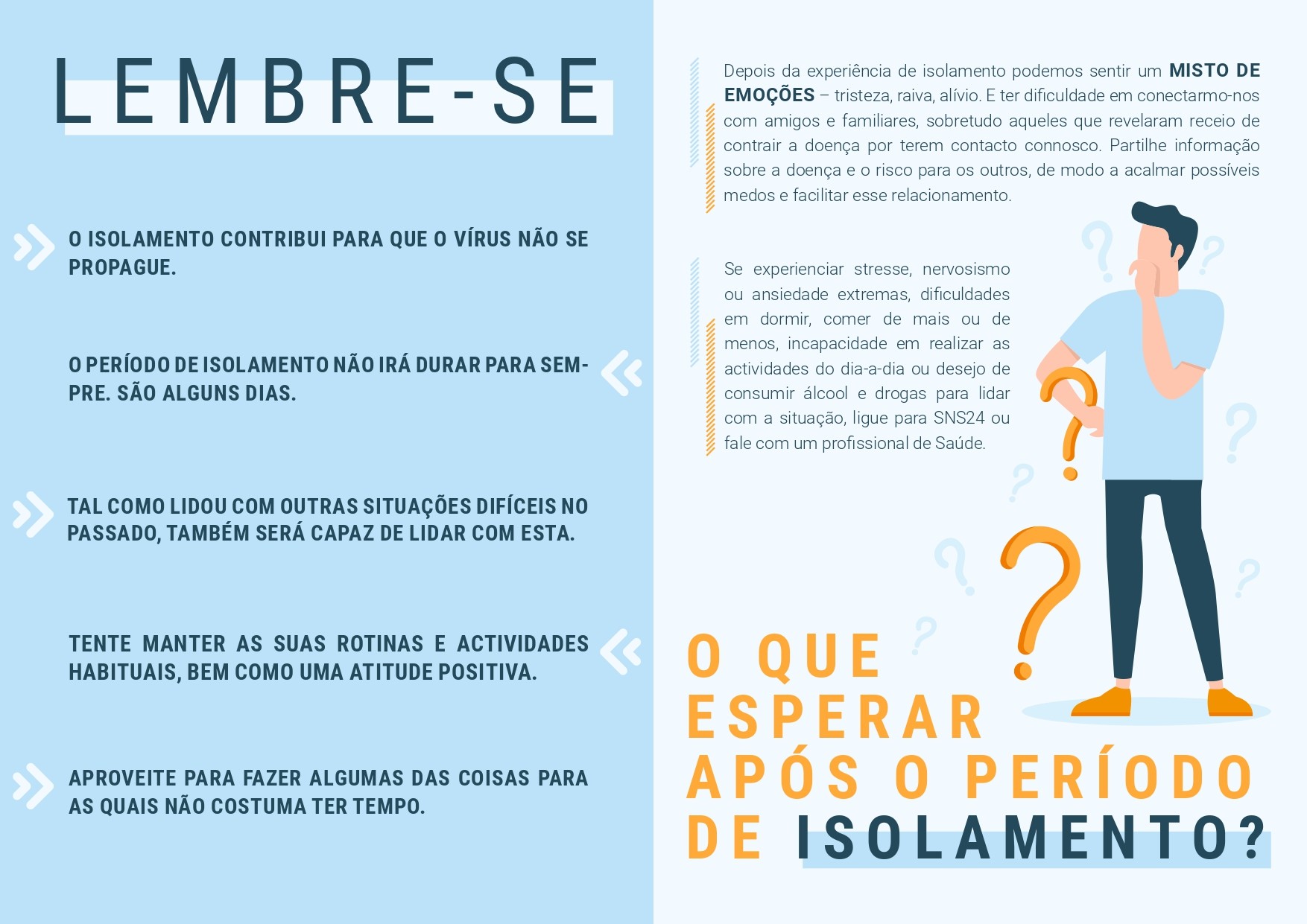 Como lidar com uma situação de isolamento | COVID- 19 - Portal ...