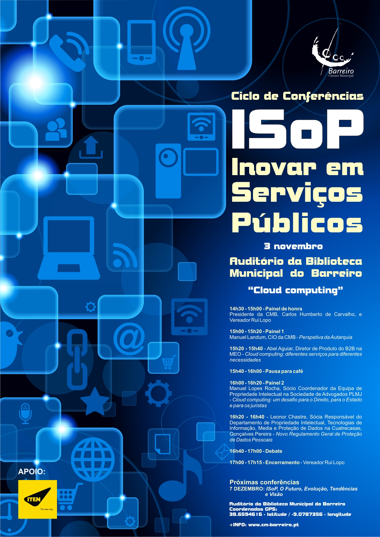 Transmissão Online AQUI | “Cloud computing” em Conferência a 3 de ...